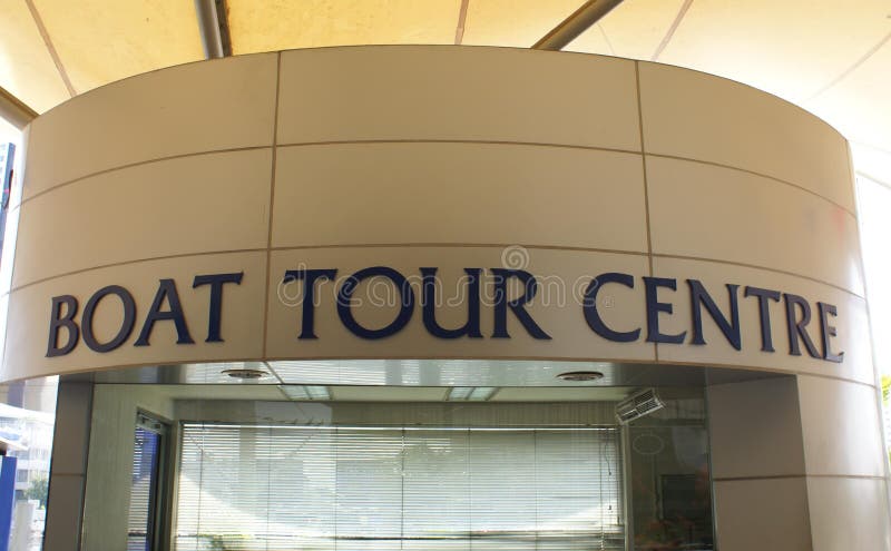Boat Tour Center sign stock image. Image of cruiser, place - 58817503