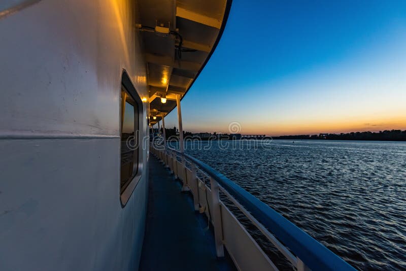 Night River Side Railing Stock Photos - Free & Royalty-Free Stock ...