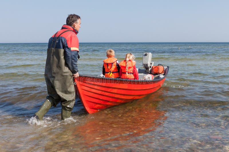 Boat trip stock photo. Image of childhood, family, kids - 173020810