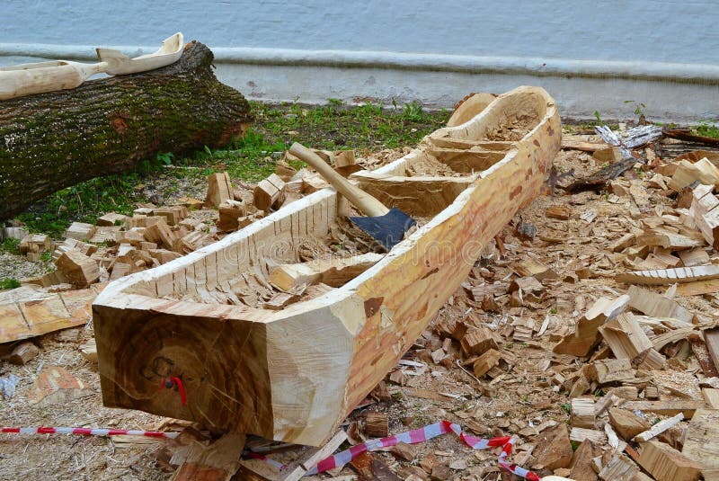 Boat from the trunk stock image. Image of outdoors, foreground - 56239331