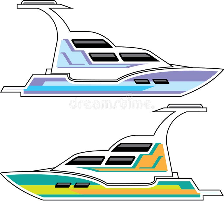 Boat Vector file stock vector. Illustration of luxury - 62493995