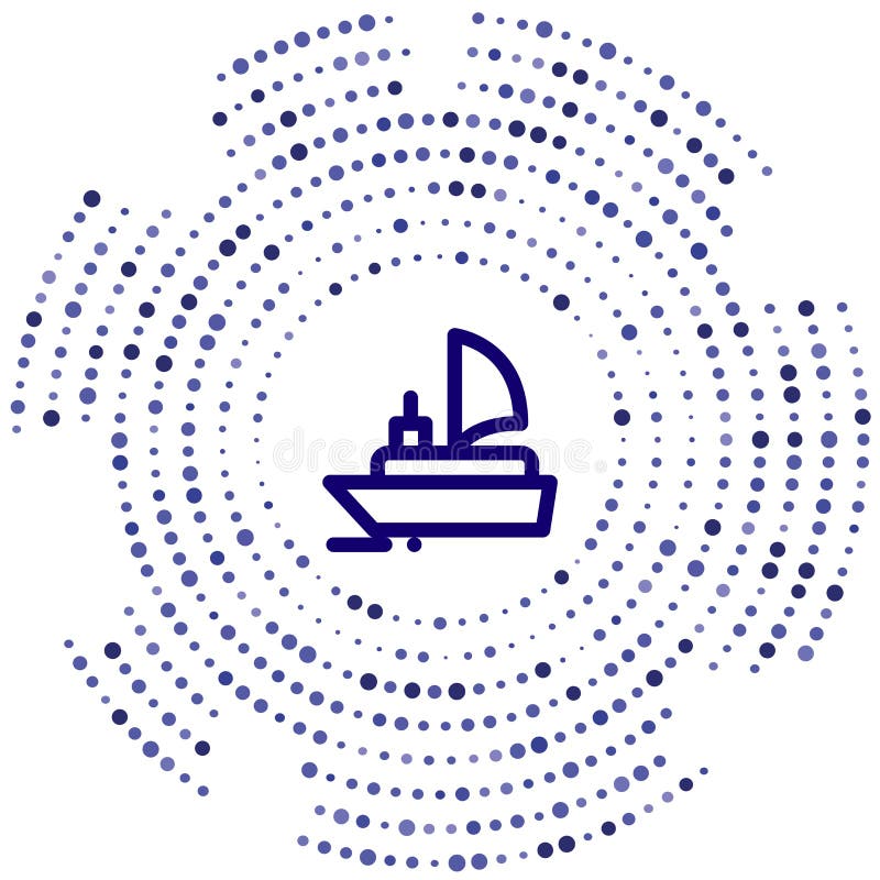 Boat Vector Icon. Boat Editable Stroke. Boat Linear Symbol for Use on ...