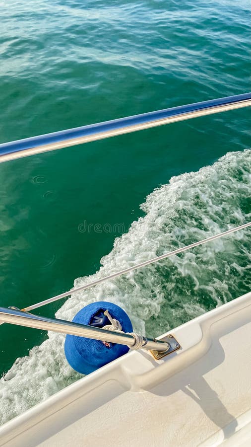 Boat View of the Sea Close-up Water Stock Image - Image of fishing ...