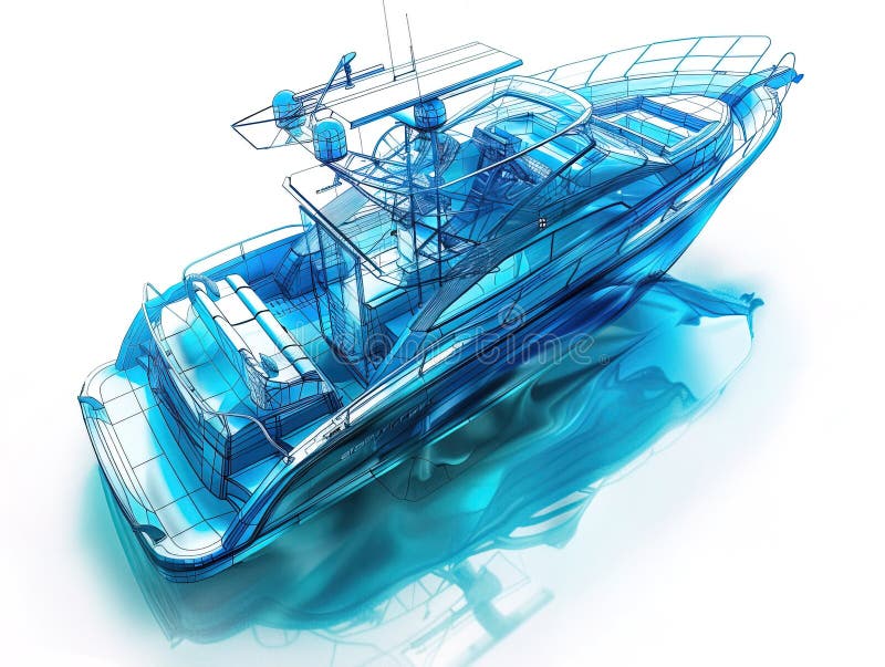 Boat Visualization with Augmented Reality Transparent Boat in Studio ...