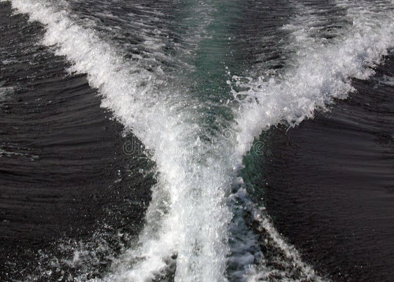 Boat Wake stock photo. Image of motor, unique, lake, wave - 3081512