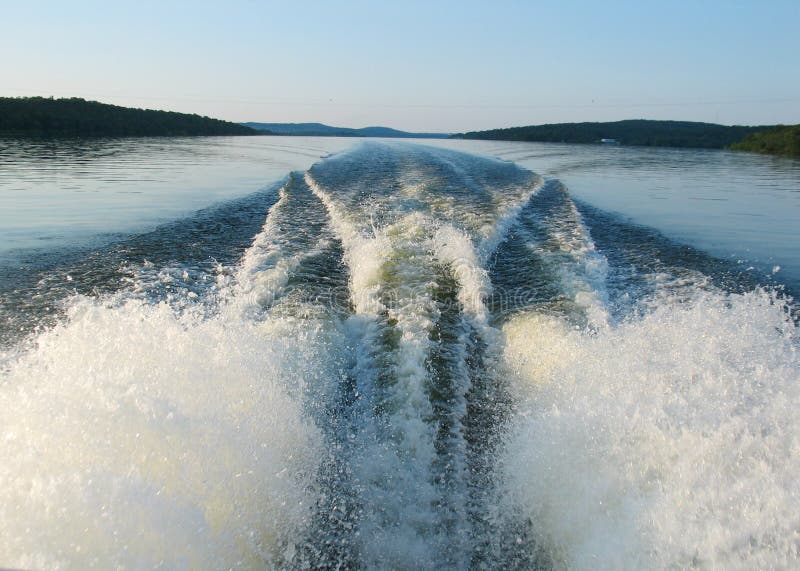 Boat wake stock photo. Image of nature, concepts, natural - 71168