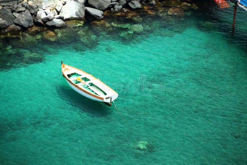 Boat on Water stock image. Image of fishing, tranquility - 18299017