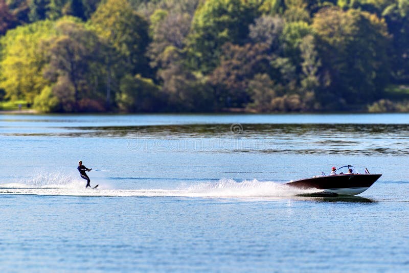 Water Skier Falling stock image. Image of teenager, slalom - 95135241