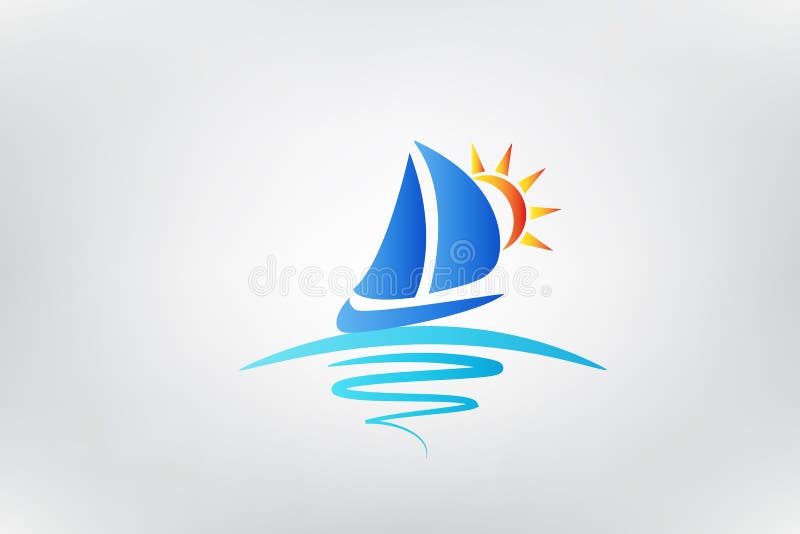 Boat symbol logo stock vector. Illustration of ships - 23596308