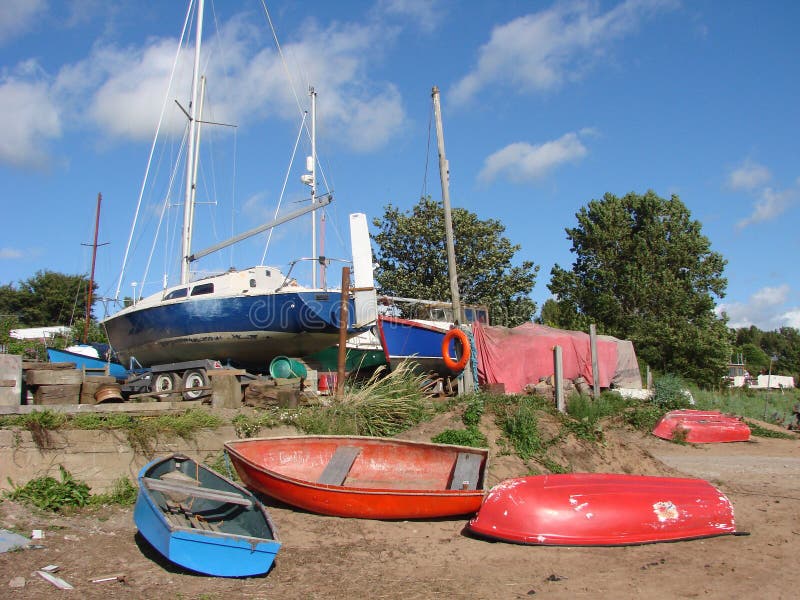 Boat Yard Picture. Image: 2904375