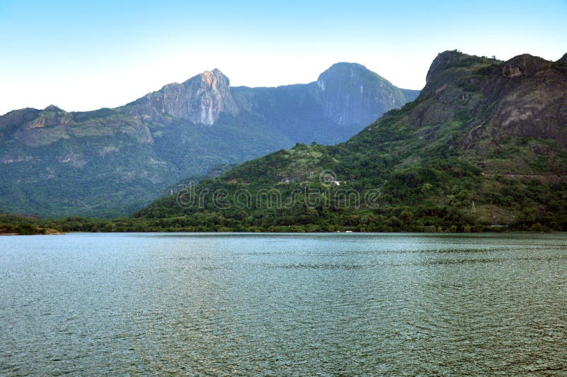 Boating aliyar dam stock photo. Image of reservoir, hill - 61682460