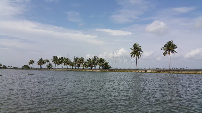 Boating in Azhapuzha, Kerala, India Stock Photo - Image of floodplain ...