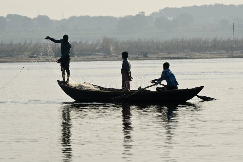 Boating at Varanasi Ghats editorial image. Image of holy - 30418285