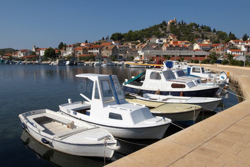 Boats stock image. Image of europe, summer, pier, quay - 20298909