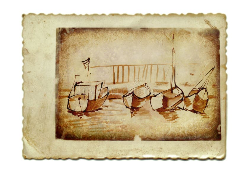 Boats stock illustration. Illustration of dash, archaic - 23093998