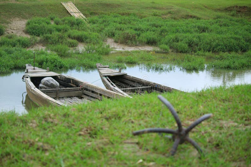 Boat stock photo. Image of boat, river, boats, banks - 124367552