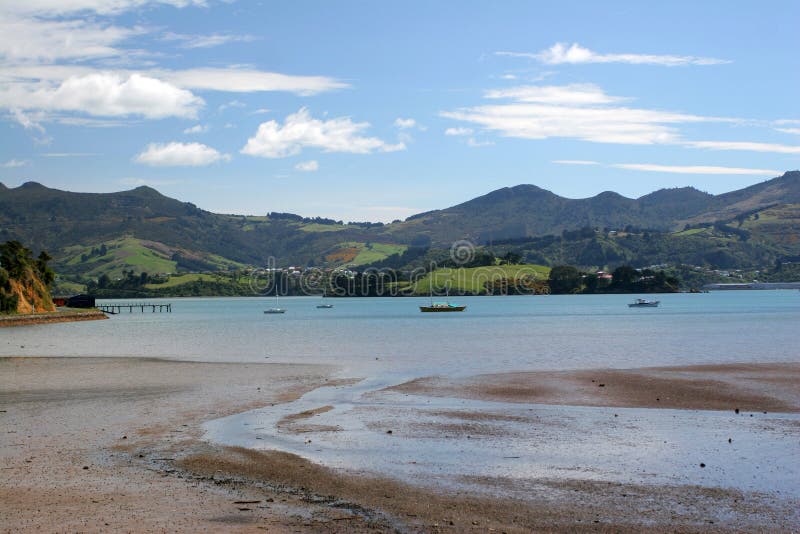 Boats on the bay, stock image. Image of dunedin, pier - 6947667