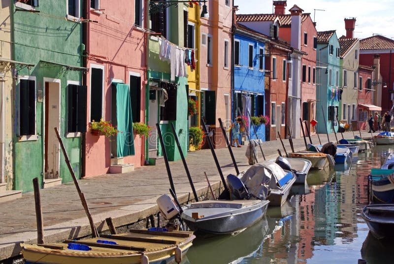 325 Colorful Row Houses Boats Stock Photos - Free & Royalty-Free Stock ...
