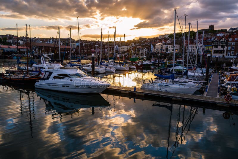 Boats, Coast, Harbor stock image. Image of sunset, watercrafts - 109899785