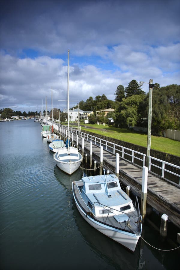 Home Point, Launceston, Tasmania Stock Photo - Image of grass ...