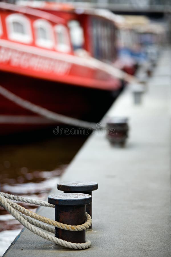 Boats Docked in Whitsunday Island Marina Stock Photo - Image of ...