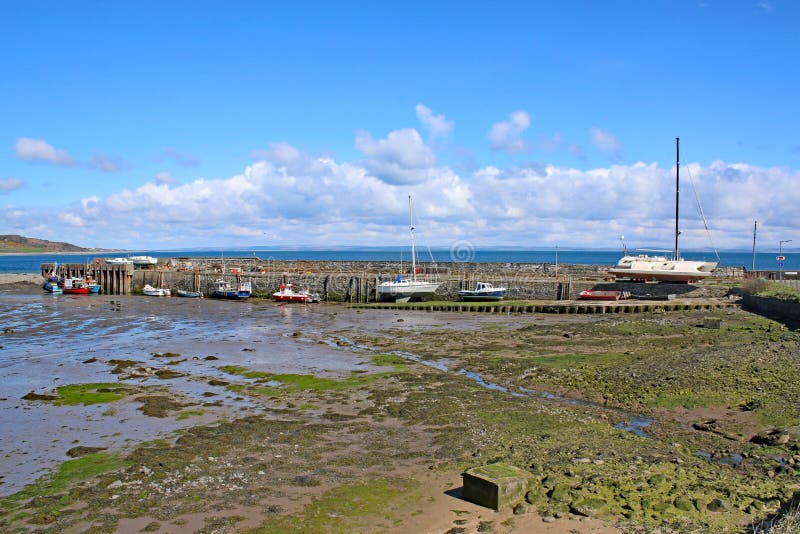 Boats in Drummore Harbour, Scotland Stock Image - Image of harbour ...