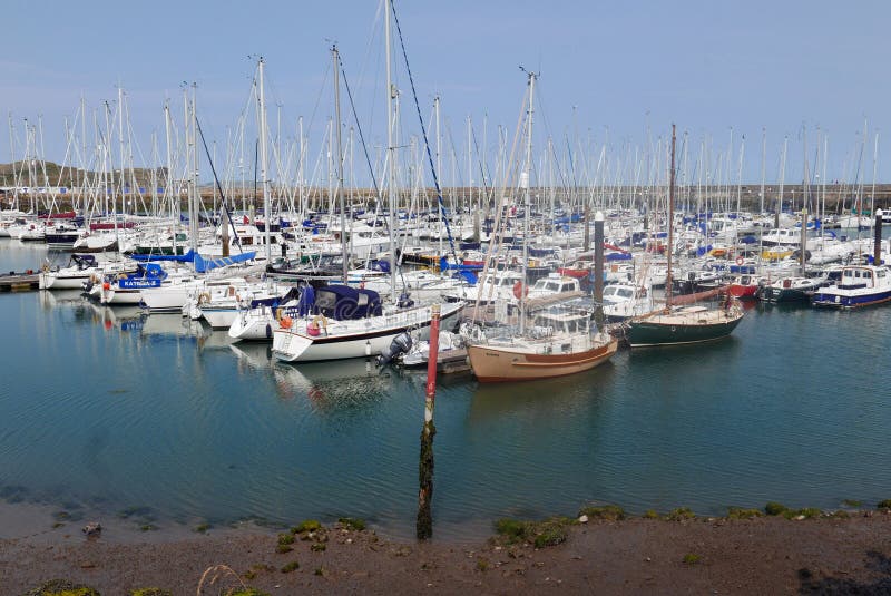 Boats in the Harbor, Howth, Ireland Editorial Stock Photo - Image of ...