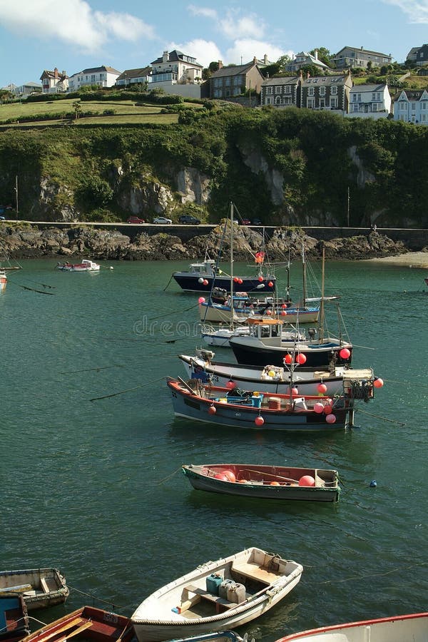 Boats in harbour stock image. Image of fishing, atlantic - 8476079