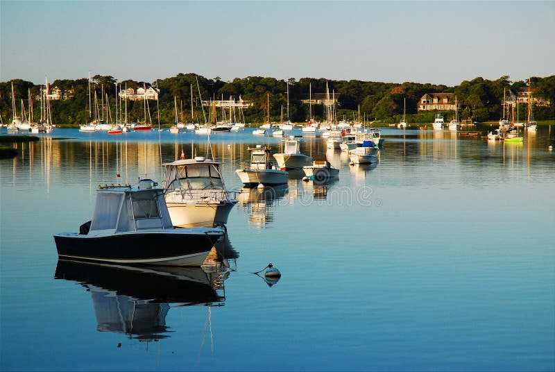 Wychmere Harbor Cape Cod stock photo. Image of northern - 101679690
