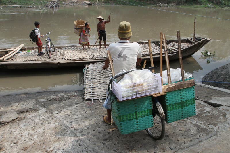 Boats editorial stock photo. Image of boat, river, cross - 63152893