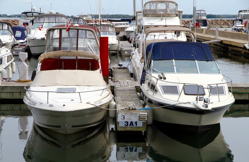 Boats in a Port editorial stock photo. Image of transport - 27129808