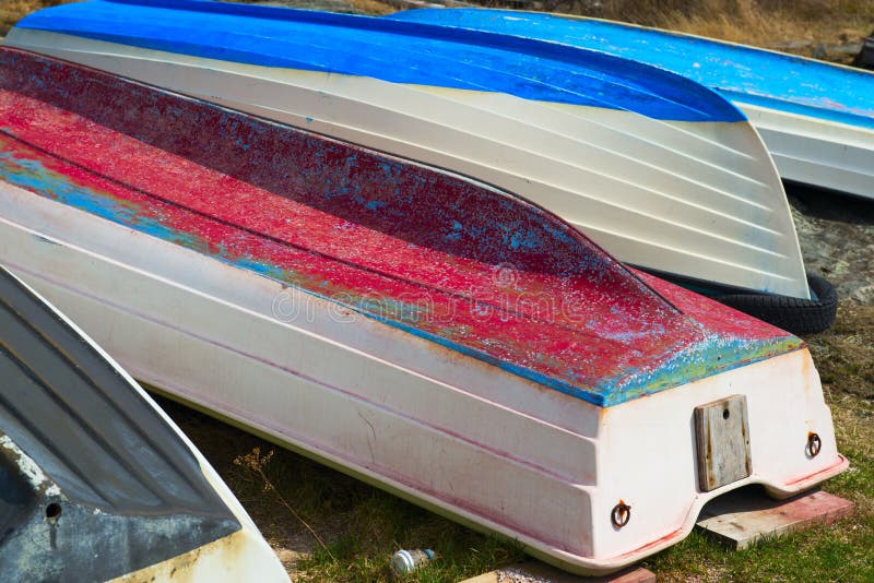 Boats stock image. Image of rowboat, shore, land, sunshine - 30670135