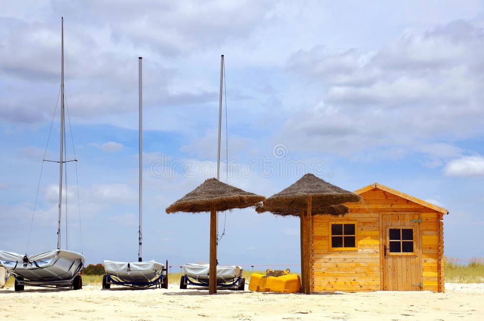 Boats and Shack stock photo. Image of atlantic, boats - 25565734