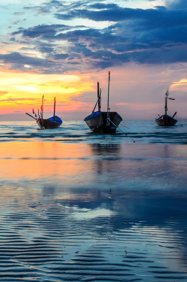 Boats with sunset stock photo. Image of ocean, sailboat - 27784624