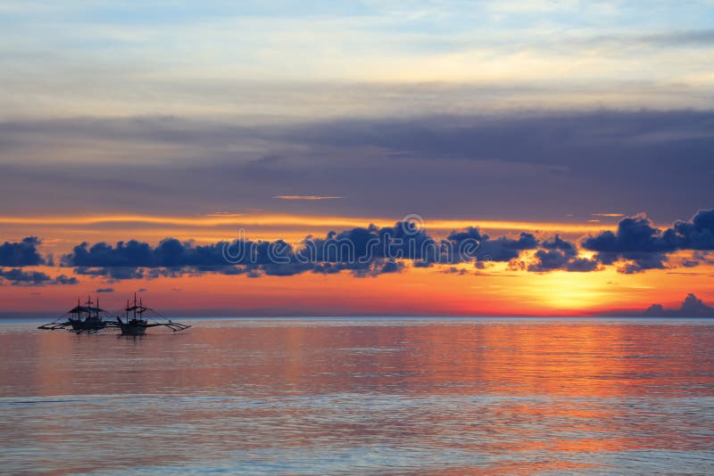 Diniwid Beach, Boracay Island, Philippines Stock Image - Image of ...