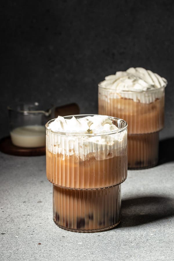 Boba Tea, Taiwan Milk Tea with Boba, Vertical Image. Place for Text ...