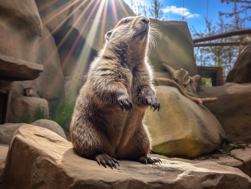 Bobak Made with Generative AI Illustration Stock Illustration ...