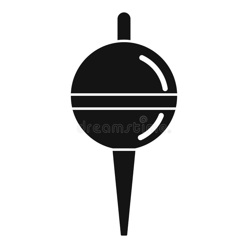 Bobber Hobby Icon, Simple Style Stock Vector - Illustration of object ...