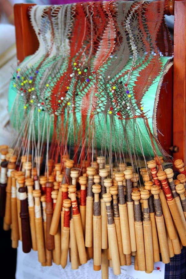 Bobbin lace stock photo. Image of lace, close, detail - 11475366