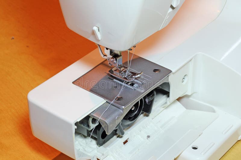 Bobbin or Spindle in a Sowing Machine. Stock Image - Image of spindle ...