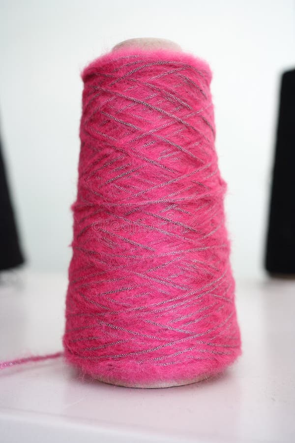 Bobbin of Yarn for Knitting Stock Photo - Image of hobby, homemade ...