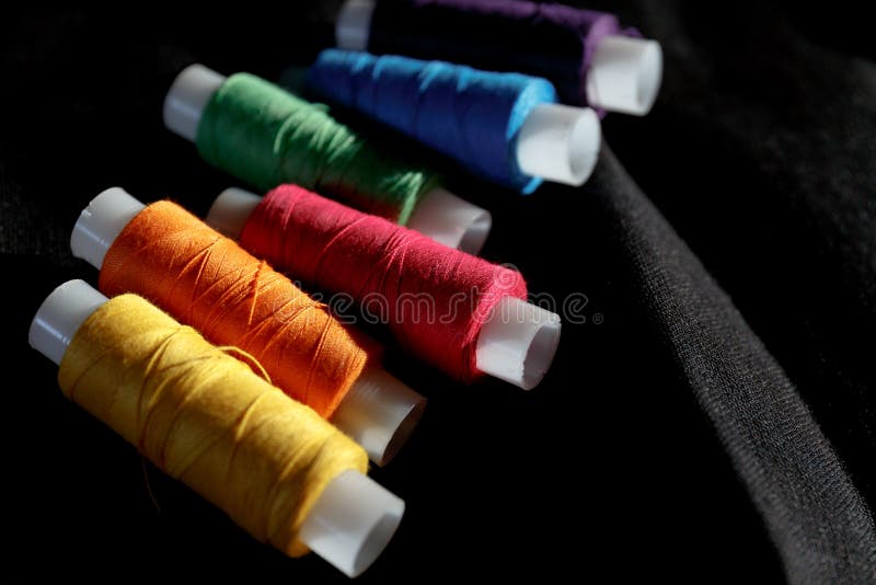 Different reels of thread stock image. Image of reel - 22827879