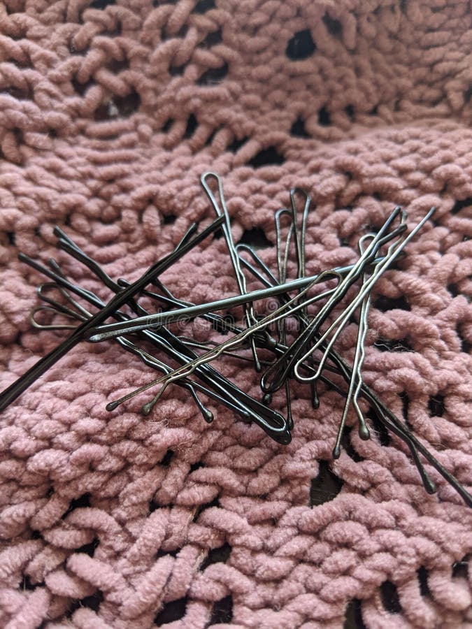 Bobby pins, hair pins stock photo. Image of fashion - 203821752