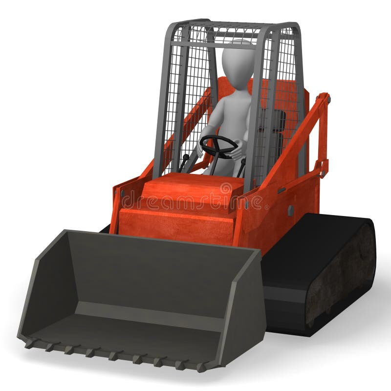 Bobcat Machine Stock Illustrations – 204 Bobcat Machine Stock ...