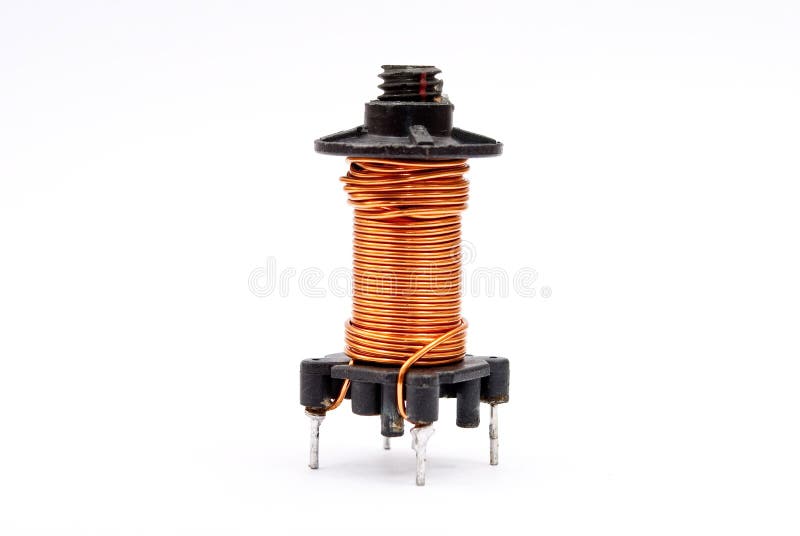 Bobina foto de archivo. Imagen de generador, motor, metal - 17041322