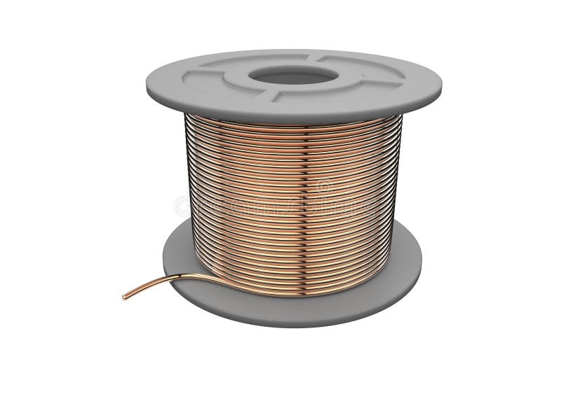 Inducteur De Tore De Ferrite Illustration Stock - Illustration of ...