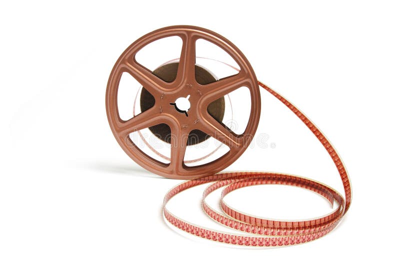 Bobine de film de film photo stock. Image du cinéma, monochrome - 12273862