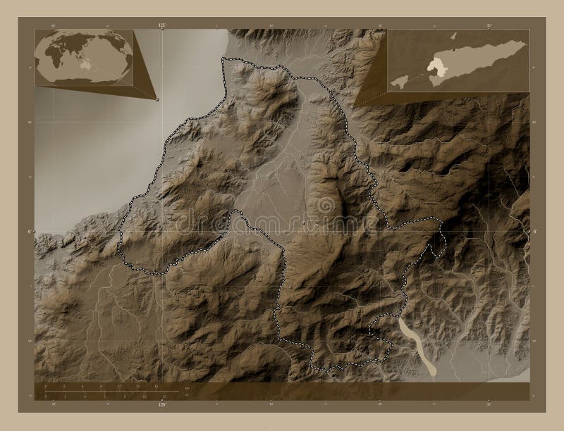 Bobonaro, East Timor. Sepia. Major Cities Stock Photo - Image of ... Bobonaro, East Timor. Sepia. Major Cities Stock Photo - Image of ...