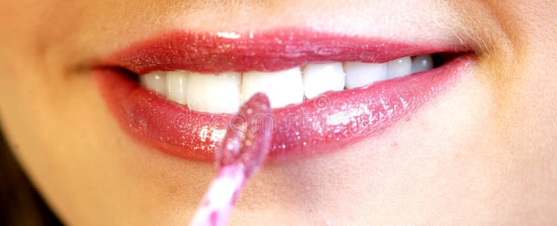 Boca cor-de-rosa imagem de stock. Imagem de elatado, fresco - 8505929