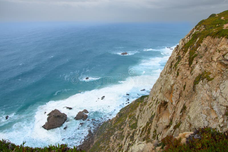 Boca Da Roca in the West of Portugal Stock Image - Image of scenic ...